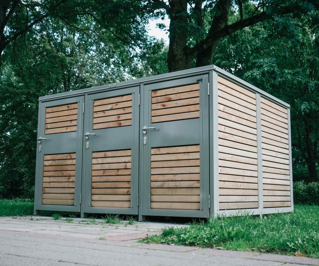 Fahrradboxen aus Metall | Lieken Metall Design